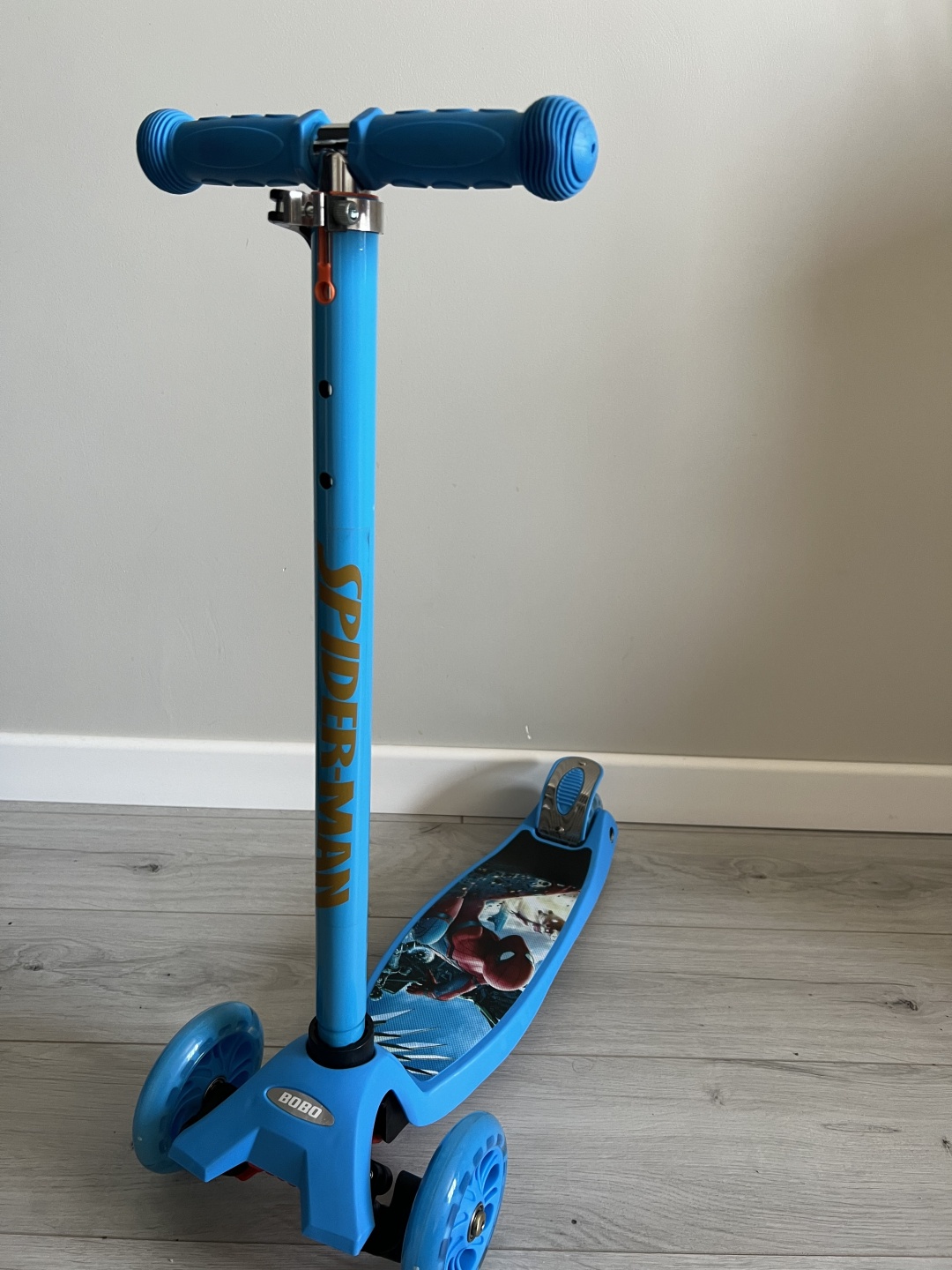 Купить Самокат ВОВО-0808 D-2 синий в Алматы – Магазин на Kaspi.kz
