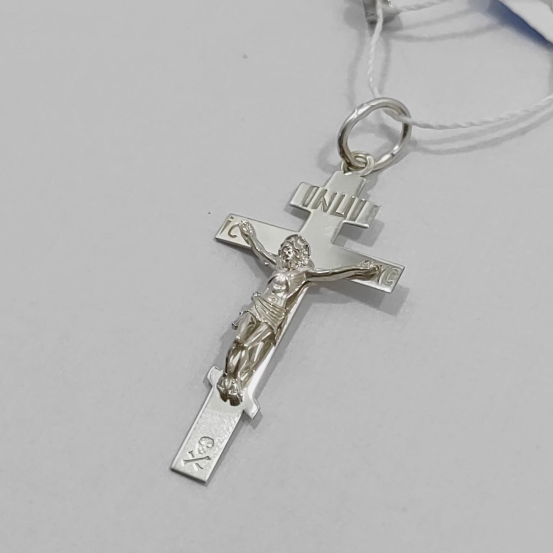 Купить Крестик АРГО 150-001 вес 1.5 г серебро, без вставок в Алматы ...