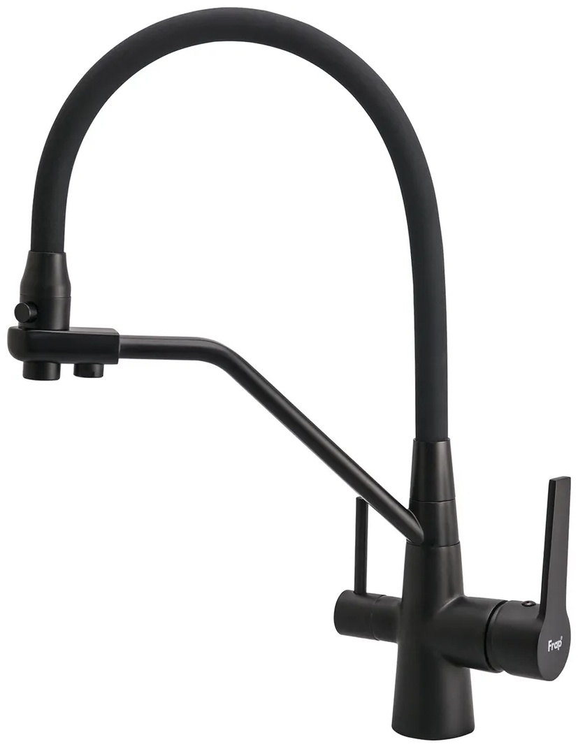 Купить Смеситель для кухни (мойки) Frap F4374-6, двухзахватный в Алматы – Магазин на Kaspi.kz