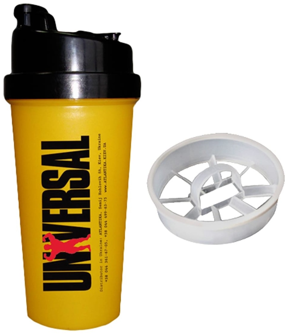 Купить Шейкер Universal Nutrition 2008000097 700 мл желтый в Алматы ...