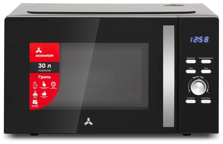 Купить Микроволновая печь Accesstyle MG30D100B черный в кредит в Алматы ...