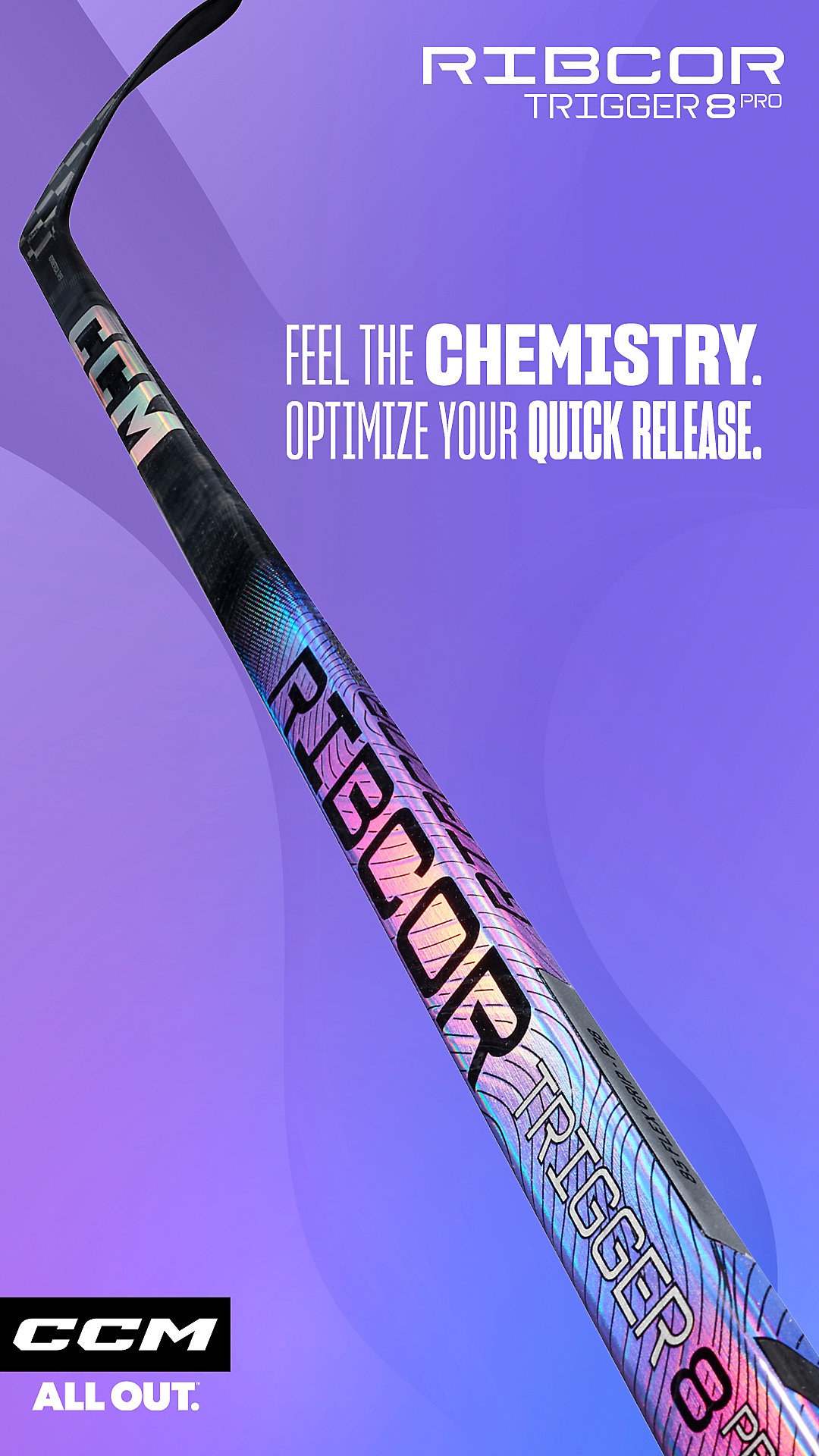 Купить Хоккейная клюшка CCM Ribcor Trigger 8 Pro взрослая (SR) 70 flex ...