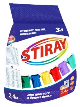 Купить Стиральный порошок STIRAY Универсал 2.4 кг в Алматы – Магазин на ...