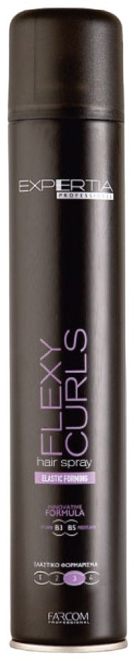 Купить FARCOM Expertia Flexy Curls Hair лак средняя фиксация 500 мл в ...