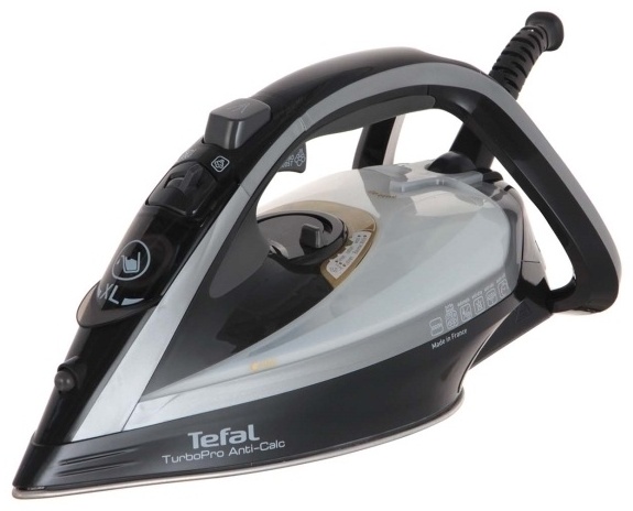 Купить Утюг Tefal TurboPro FV5699E0 черный в Алматы – Магазин на Kaspi.kz