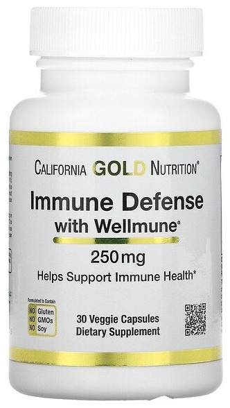 Купить California Gold Nutrition БАД Immune Defense with Wellmune 250 ...