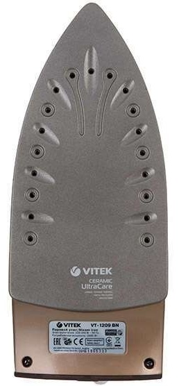 Купить Утюг Vitek VT-1201 2010 коричневый в Алматы – Магазин на Kaspi.kz