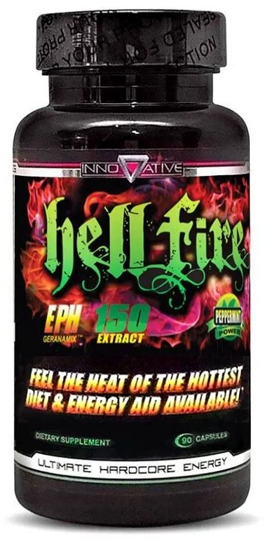 Купить Предтренировочный комплекс Innovative Labs Hellfire без вкуса 90 ...