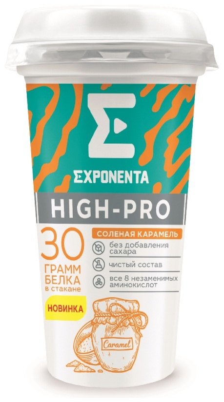 Купить Exponenta High-pro напиток высокобелковый кисломолочный соленая ...