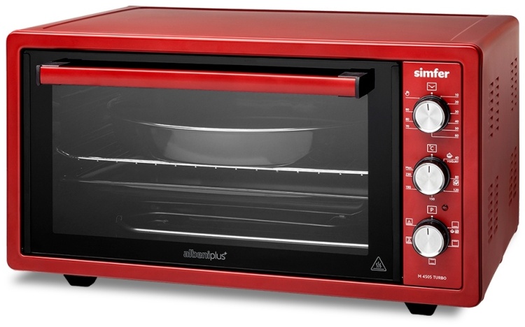 Купить Настольная электропечь Simfer M4505 красный в Алматы – Магазин на Kaspi.kz