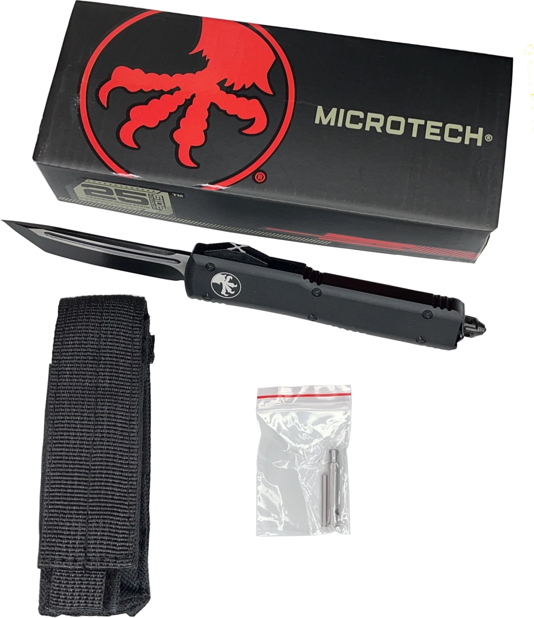 Купить Нож MICROTECH B00036 черный в Алматы – Магазин на Kaspi.kz