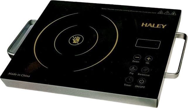 Купить Настольная плита Haley HY-1804A черный в Алматы – Магазин на Kaspi.kz