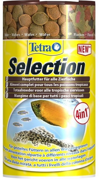 Купить Корм Tetra Selection для рыб питающихся в различных слоях воды ...