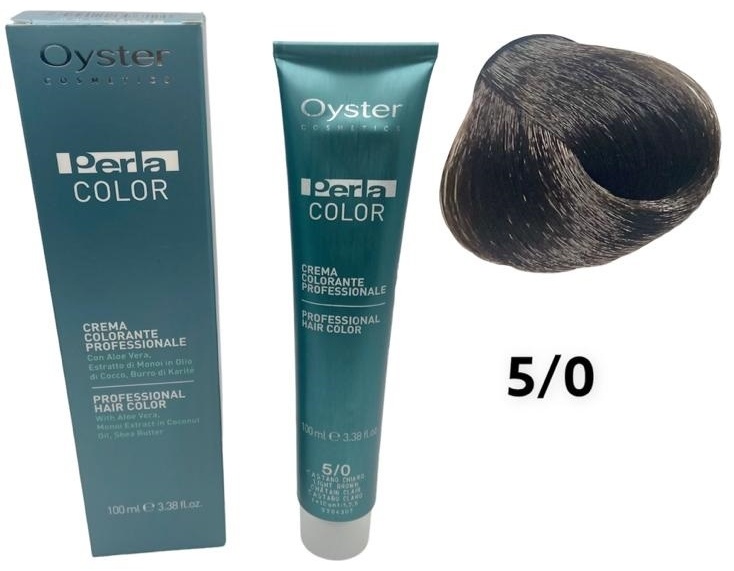 Купить Oyster Cosmetics Perlacolor with Aloe Vera 5/0 крем-краска 100 ...