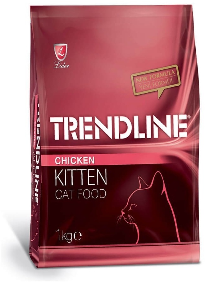 Купить Корм Trendline для котят до 1 года с курицей, 1 кг в Алматы ...