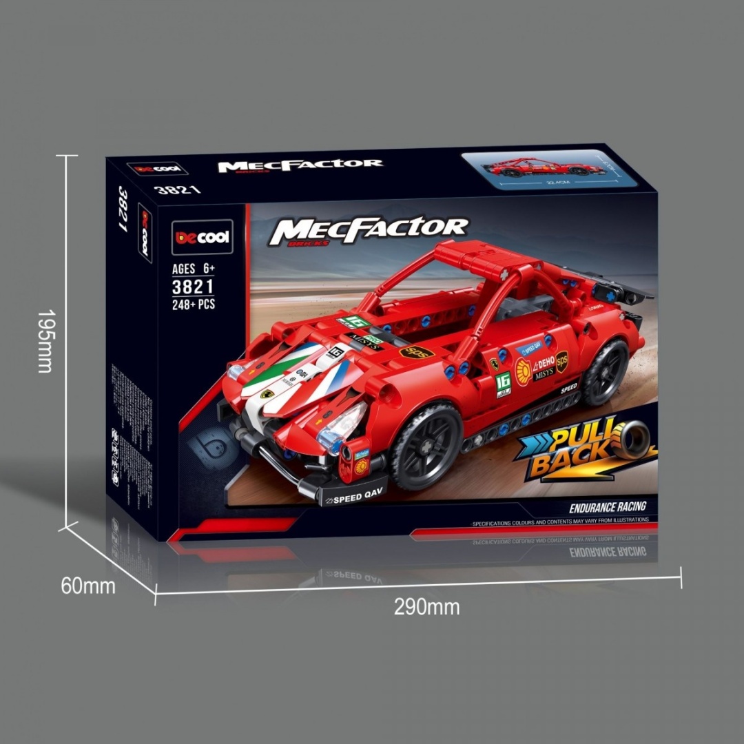 Купить Decool MecFactor 3821, деталей 248 шт в Алматы – Магазин на Kaspi.kz