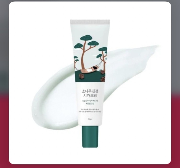 Купить Round Lab крем Pine Tree Soothing Cica Cream для лица 50 мл в ...