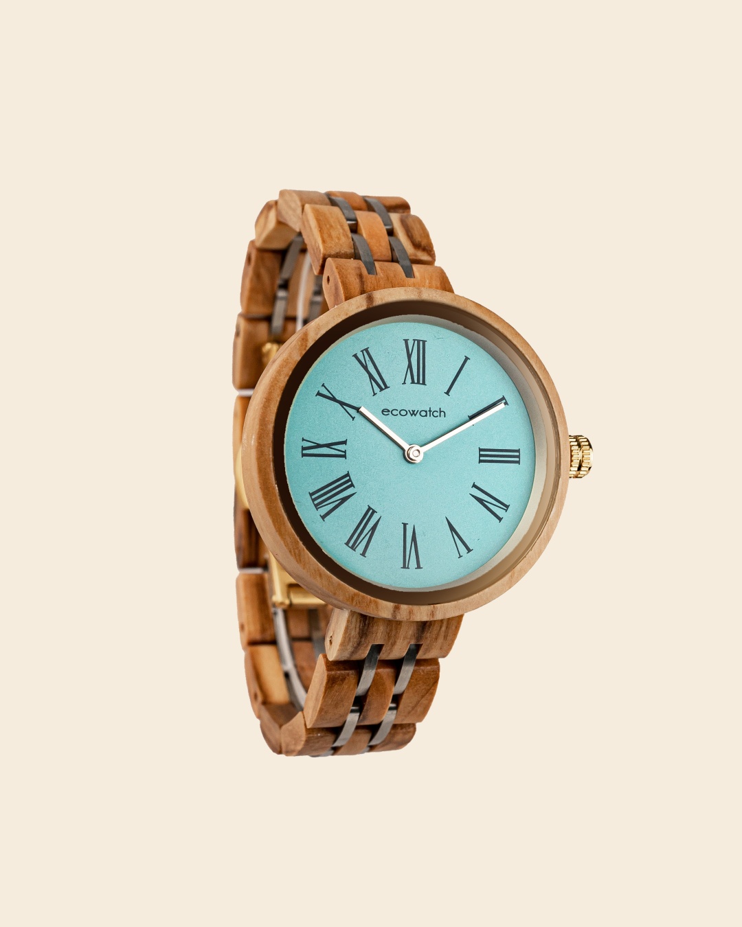 Купить Часы Кварцевые Ecowatch 187 AAE-996 дерево в Алматы – Магазин на ...