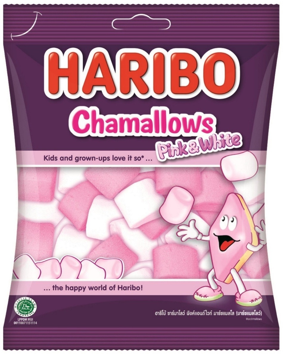 Купить Haribo маршмеллоу Pink&White 150 г в Алматы – Магазин на Kaspi.kz
