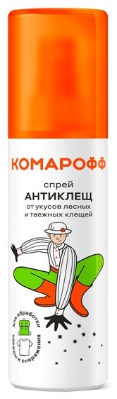 Купить Комарофф спрей Антиклещ 4602666780805 в кредит в Алматы – Kaspi ...