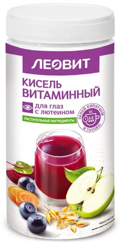 Купить Леовит Кисель витаминный для глаз с лютеином 400 г в Алматы ...