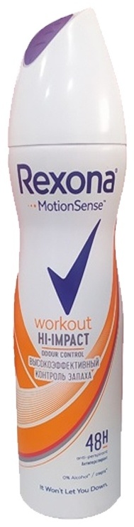 Купить Rexona Workout Hi-Impast антиперспирант для женщин 150 мл в ...