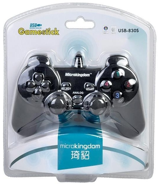 Купить Игровой контроллер Microkingdom USB-830S черный в кредит в ...
