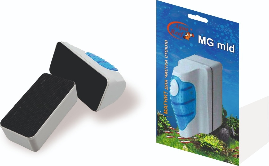 Купить Скребок магнитный Aqua Reef MG Mid пластик 7 см в Алматы ...