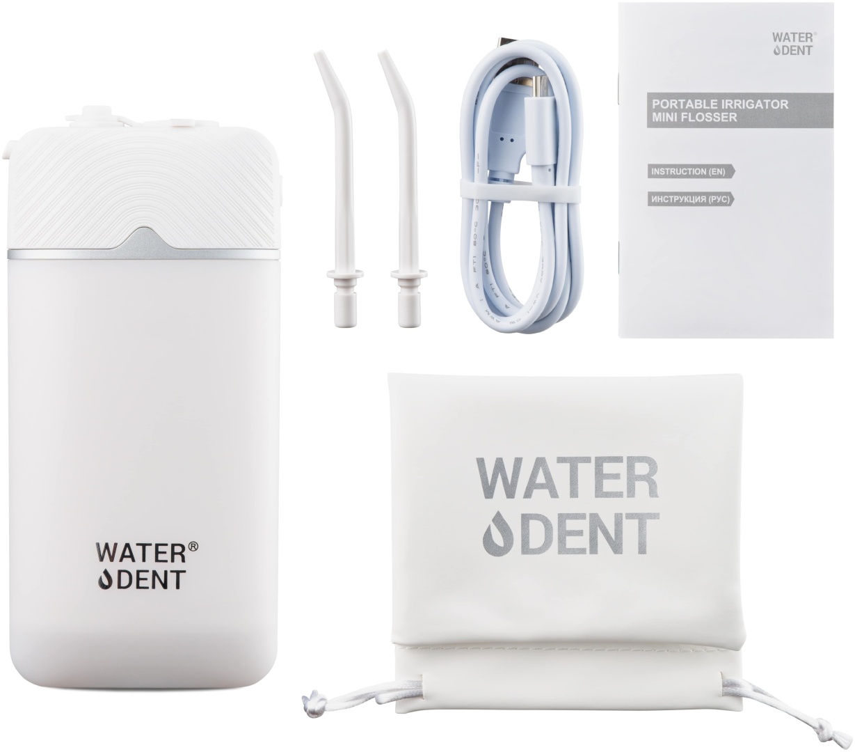 Купить Waterdent ирригатор Mini Flosser импульсный емкость 150 мл в ...