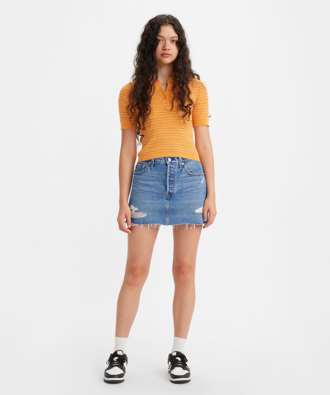 Купить Юбка Levis A4694-0002 синий 30 в Алматы – Магазин на Kaspi.kz