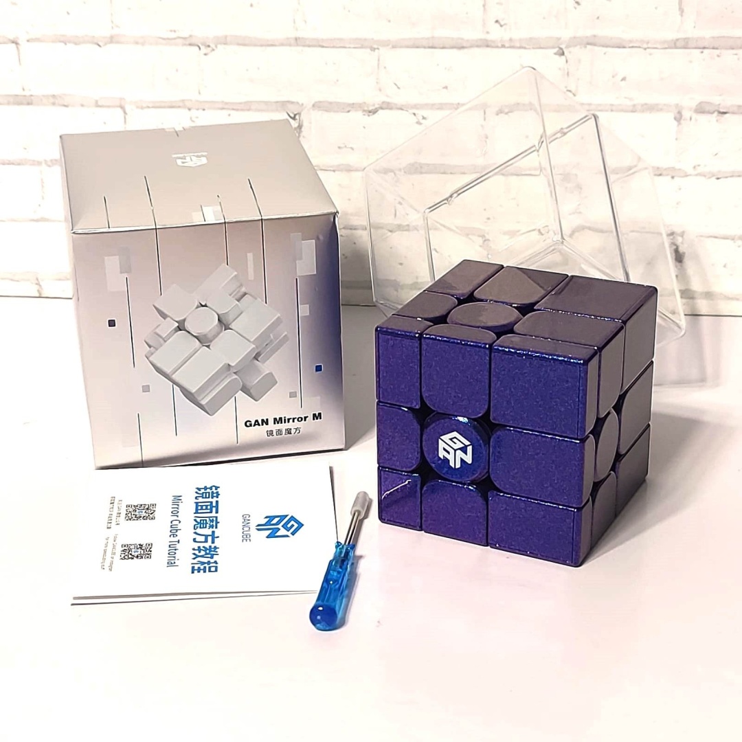 Купить Кубик Рубика Gan Mirror Cube M UV Coated 3х3 синий в кредит в ...