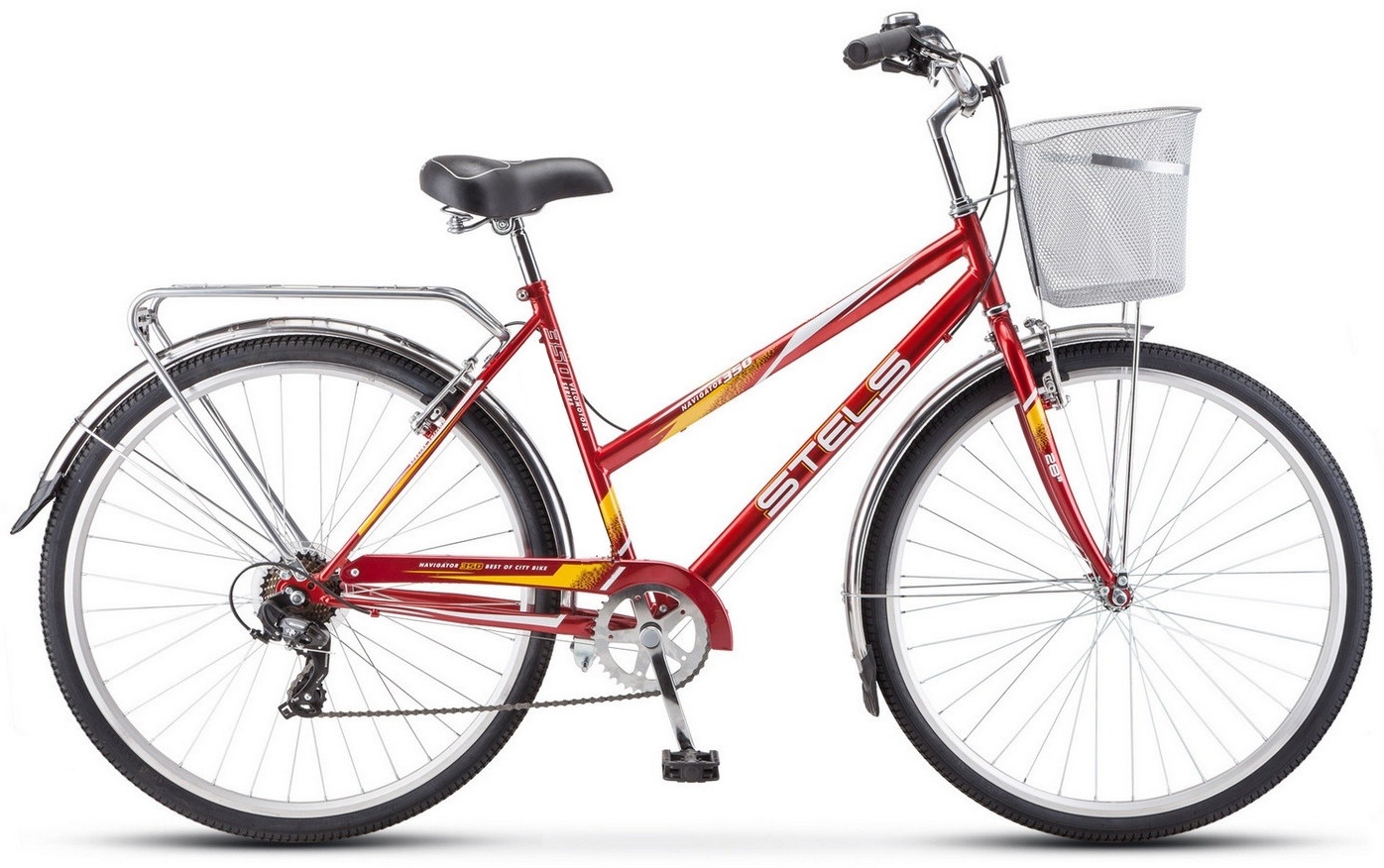Купить Велосипед STELS Navigator 350 L 28 2022 20 оранжевый в кредит в ...