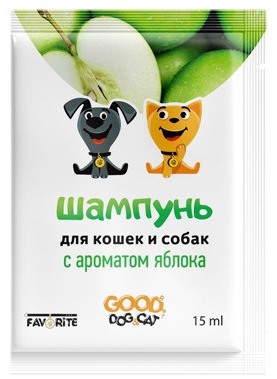 Купить Уход GOOD Dog&Cat Good Dog&Cat Шампунь-саше для кошек и собак ...
