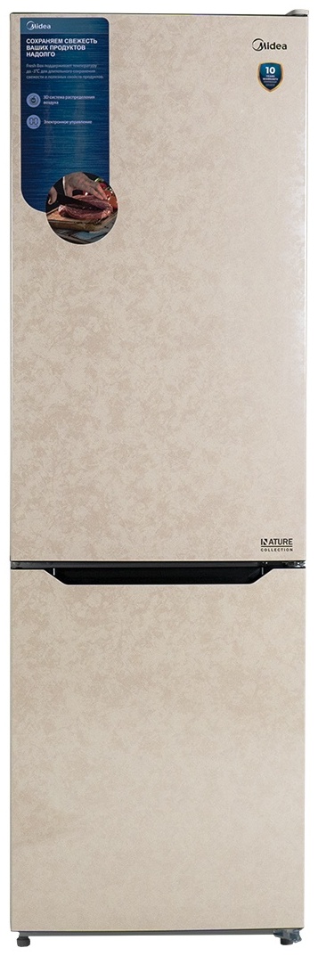 Купить Холодильник Midea MDRB424FGF33I бежевый в кредит в Алматы ...