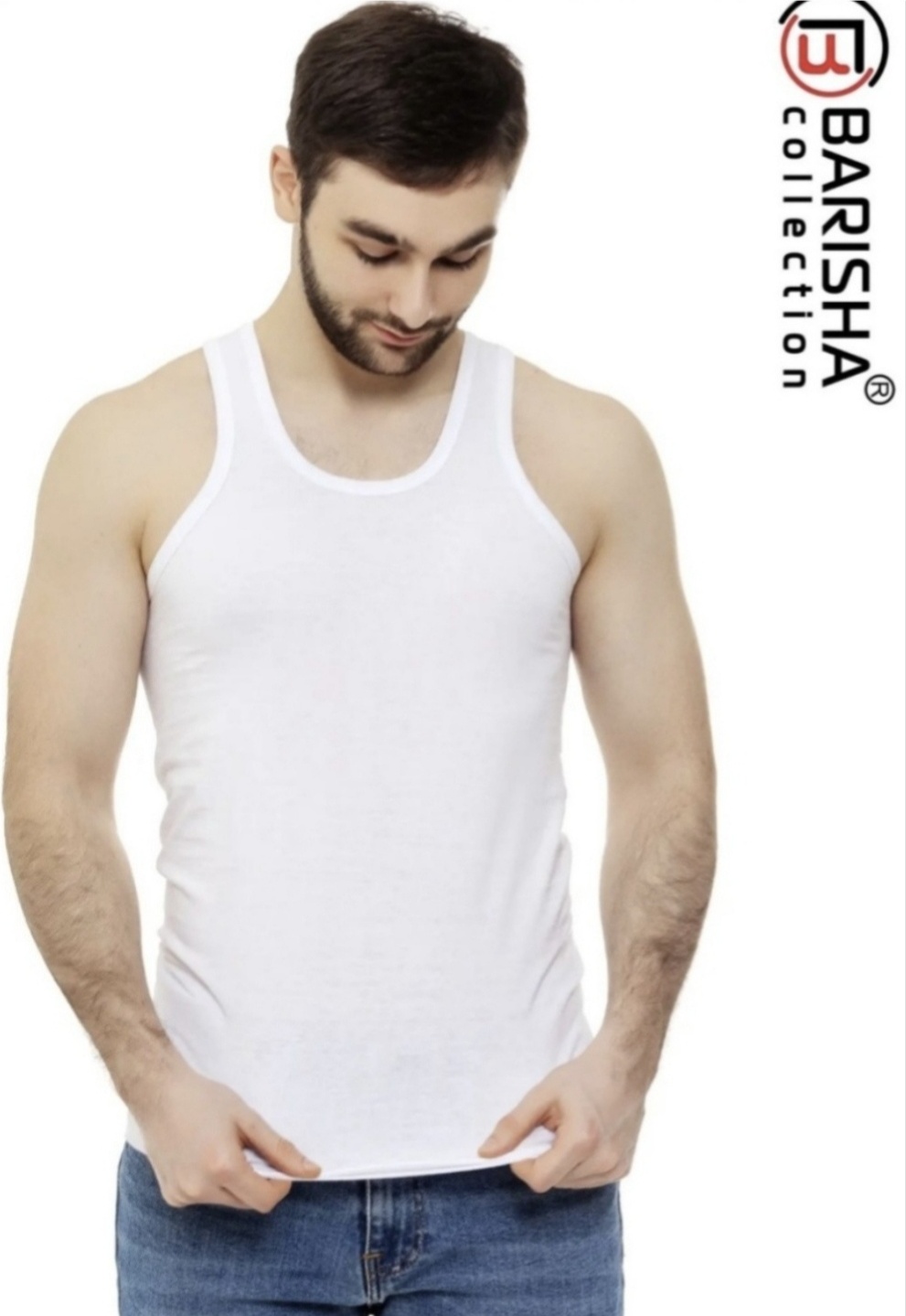 Купить Майка BARISHA белый в Алматы – Магазин на Kaspi.kz