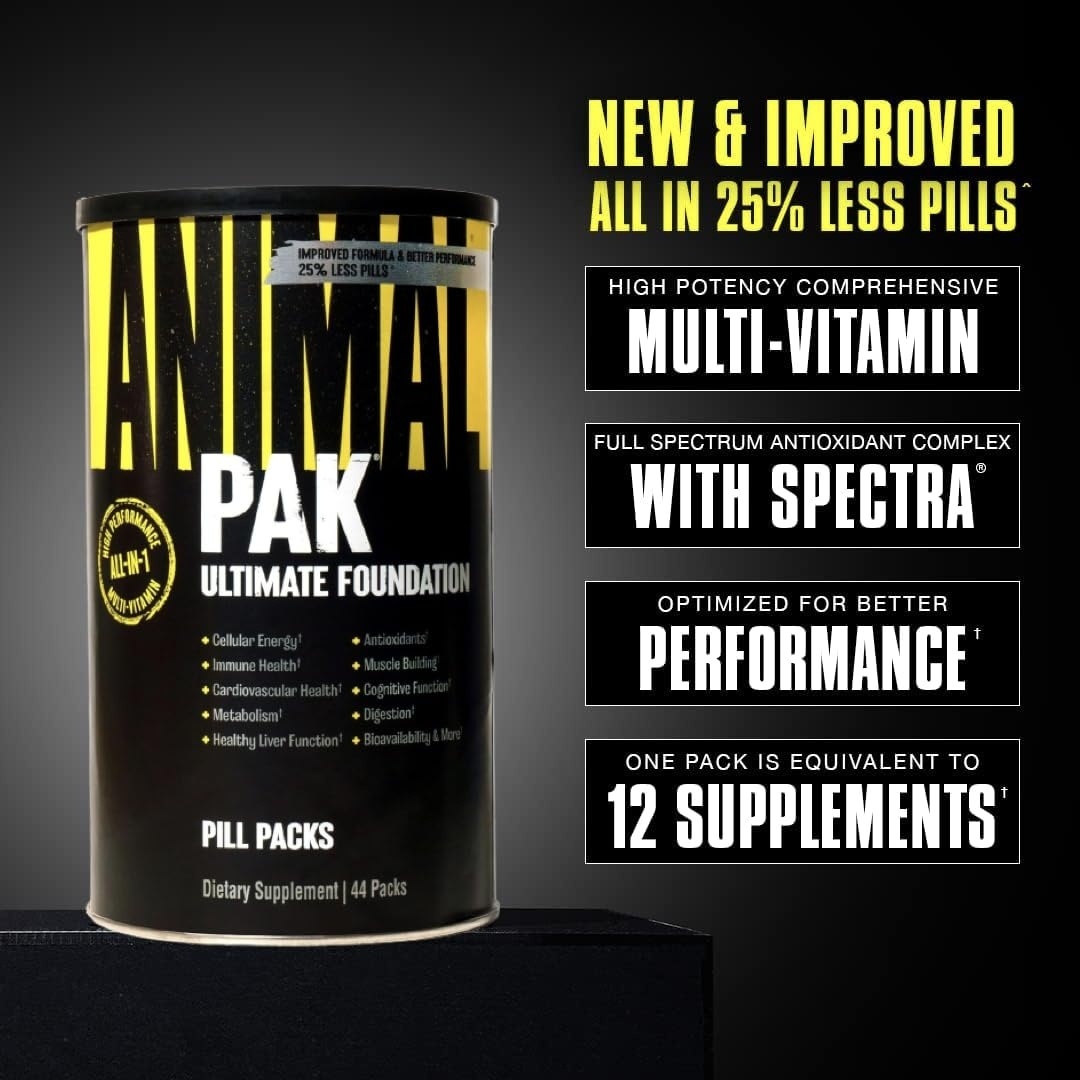 Купить Universal Nutrition мультивитамины Animal Pak Updated Formula 44 ...