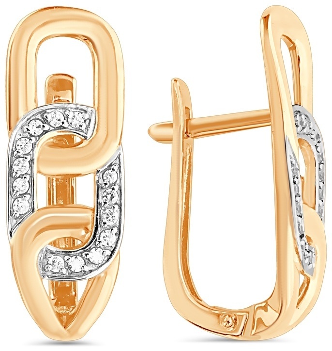 Купить Серьги ТД Костромской Ювелирный Завод 12010787 вес 3.68 г золото ...