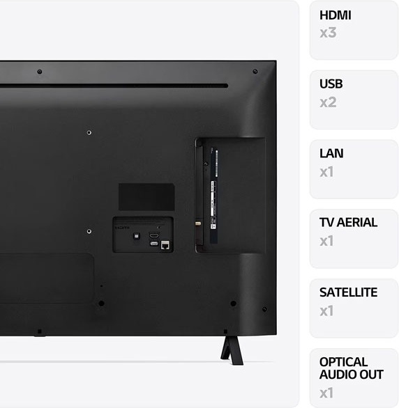 Купить Телевизор LG 55UR78009LL 140 см черный в Алматы – Магазин на ...