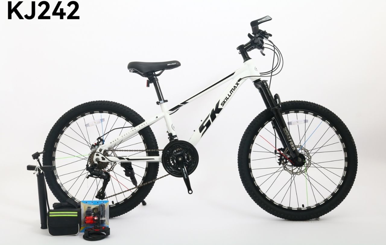 Купить Велосипед Skillmax Sk242-24 24 дюйм 2024 белый в Алматы ...