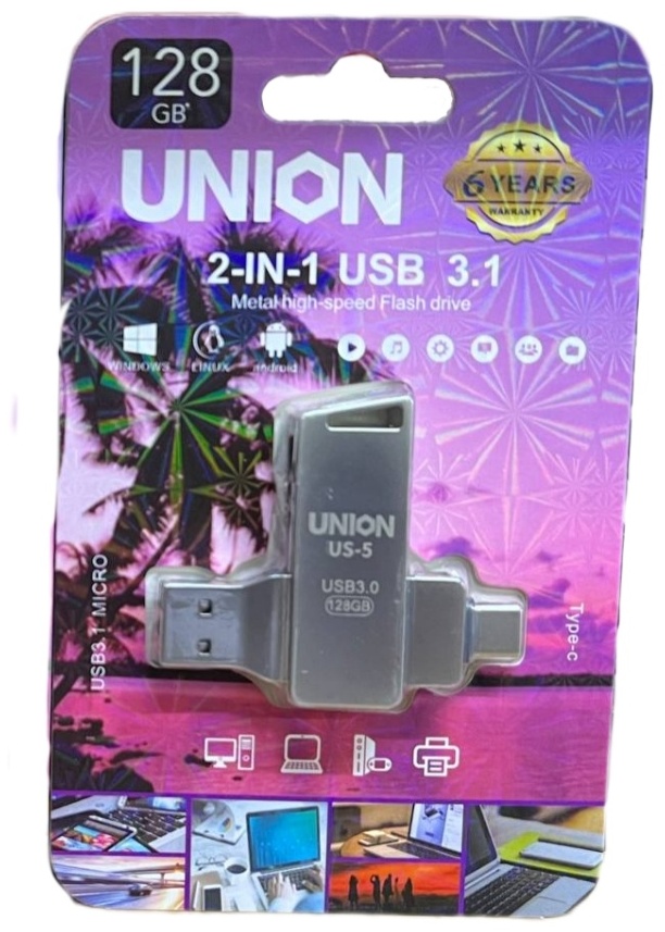 Купить USB Flash карта Union US-5 128Gb 128 Гб в Алматы – Магазин на ...