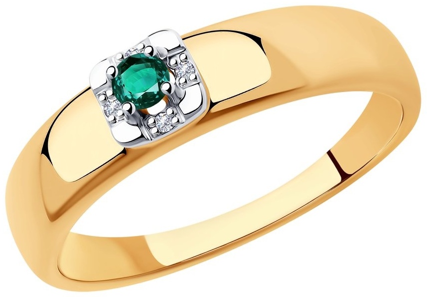 Купить Кольцо SOKOLOV 3010571_185 размер 18.5 вес 2.12 г золото ...