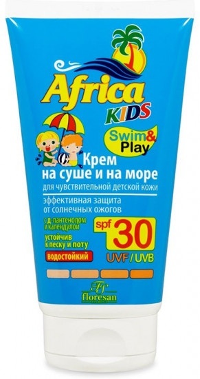 Купить Floresan крем для тела детский Ф-410 Africa Kids на суше и на ...