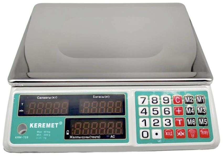 Купить Торговые весы Keremet KRM-728 в Алматы – Магазин на Kaspi.kz