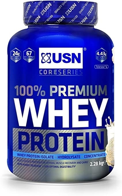 Купить Протеин USN 100% Premium Whey Protein Ваниль 2280 г в Алматы ...