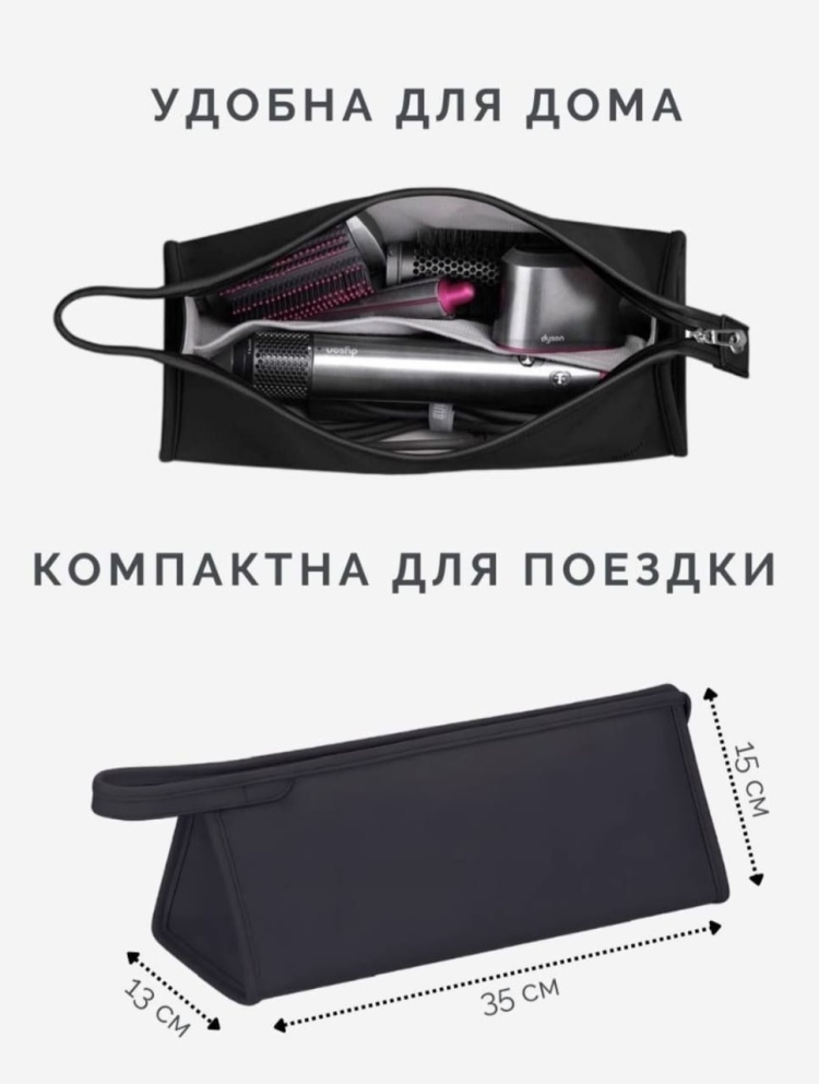 Купить Сумка для хранения фена и стайлера текстиль в кредит в Алматы ...
