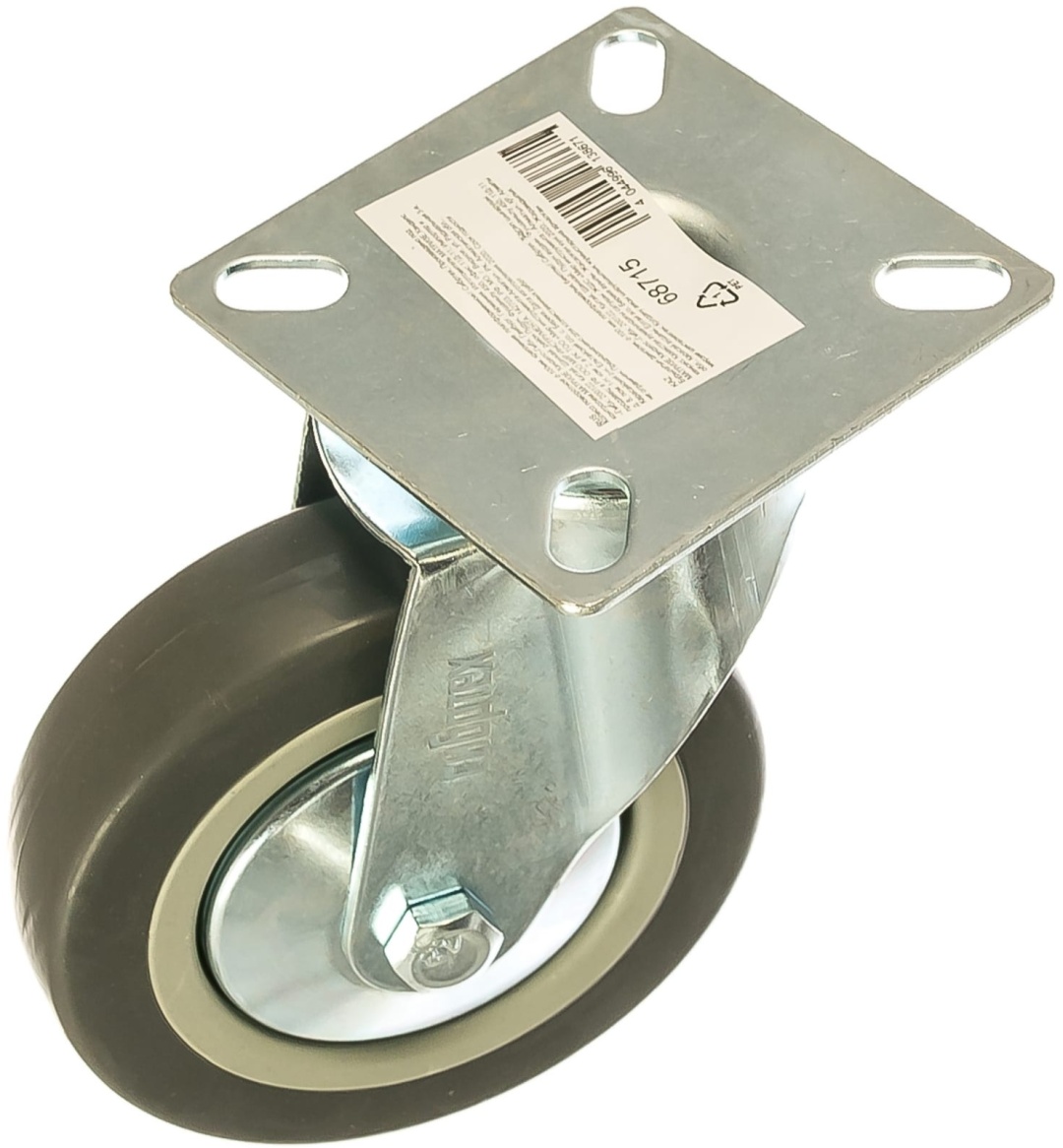 Купить Колесо СИБРТЕХ 68715 100x10.2 мм 1 шт, до 65 кг в Алматы – Магазин на Kaspi.kz