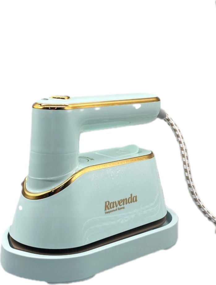 Купить Утюг Ravenda Rav-8201 бирюзовый в Алматы – Магазин на Kaspi.kz