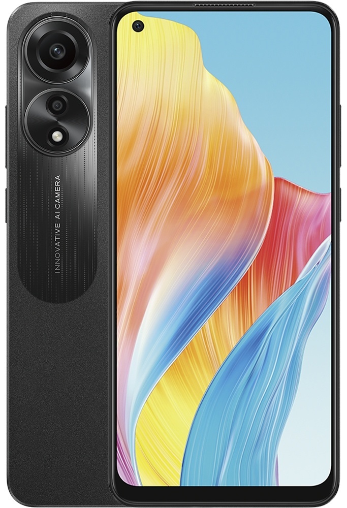 Купить Смартфон OPPO A78 8 ГБ/256 ГБ черный в Алматы – Магазин на Kaspi.kz