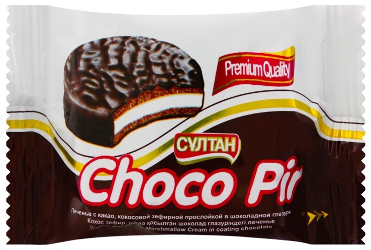 Купить Печенье Султан Choco Pir с кокосовой зефирной прослойкой 30 г в ...