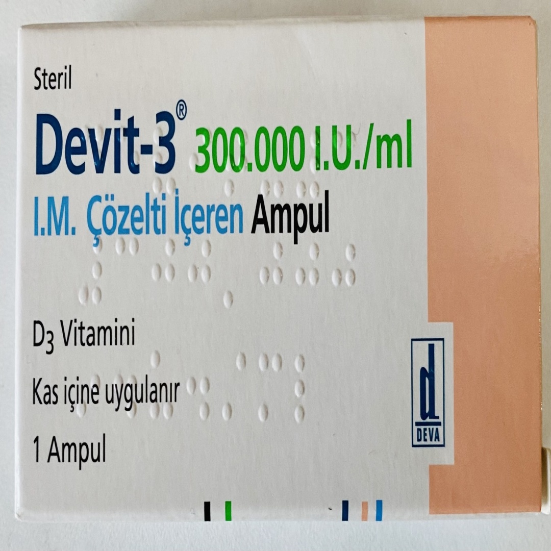 Купить Devit 3 Витамин Д3 300 000 раствор 1 мл в Алматы Магазин на